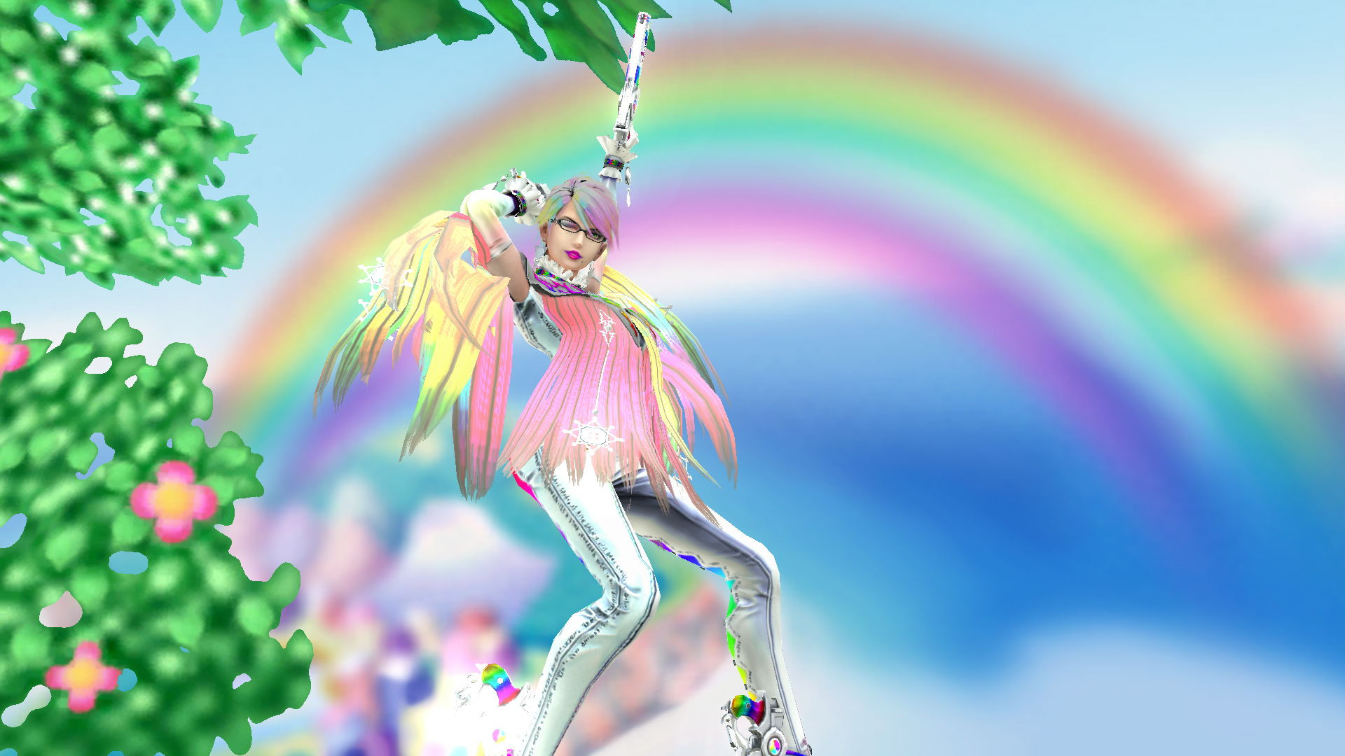 Over The Rainbow Bayonetta Mod for Super Smash Bros. (Wii U) | SSB4U Mods
