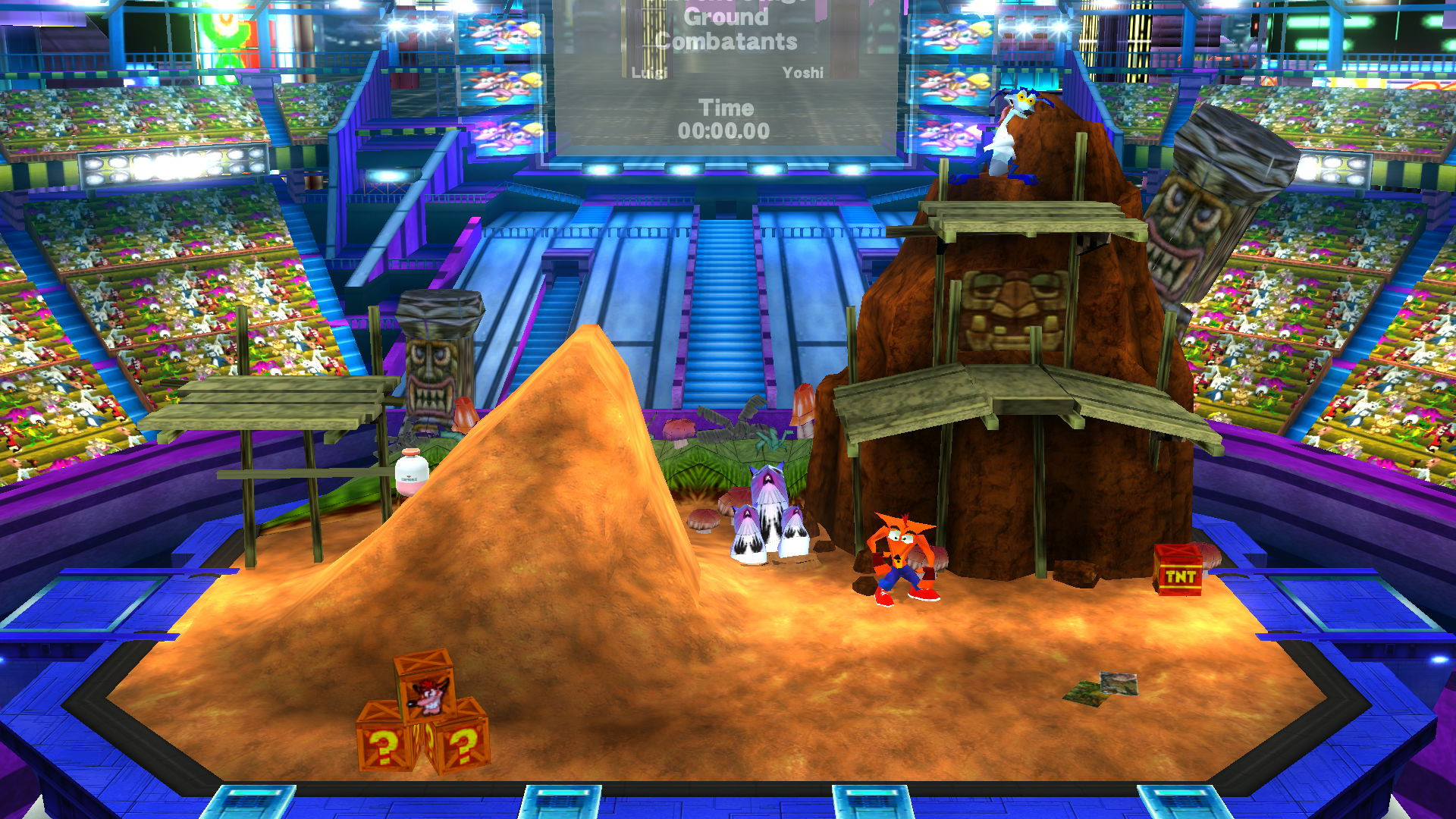 Crash Bash Stadium (Full Version) Mod for Super Smash Bros. (Wii U ...