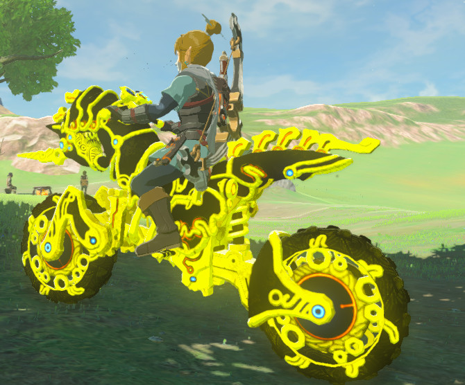 Alternative Motorcycle Textures Mod for The Legend of Zelda: Breath of ...