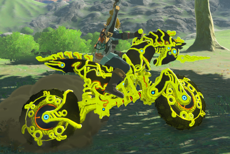 Alternative Motorcycle Textures Mod for The Legend of Zelda: Breath of ...