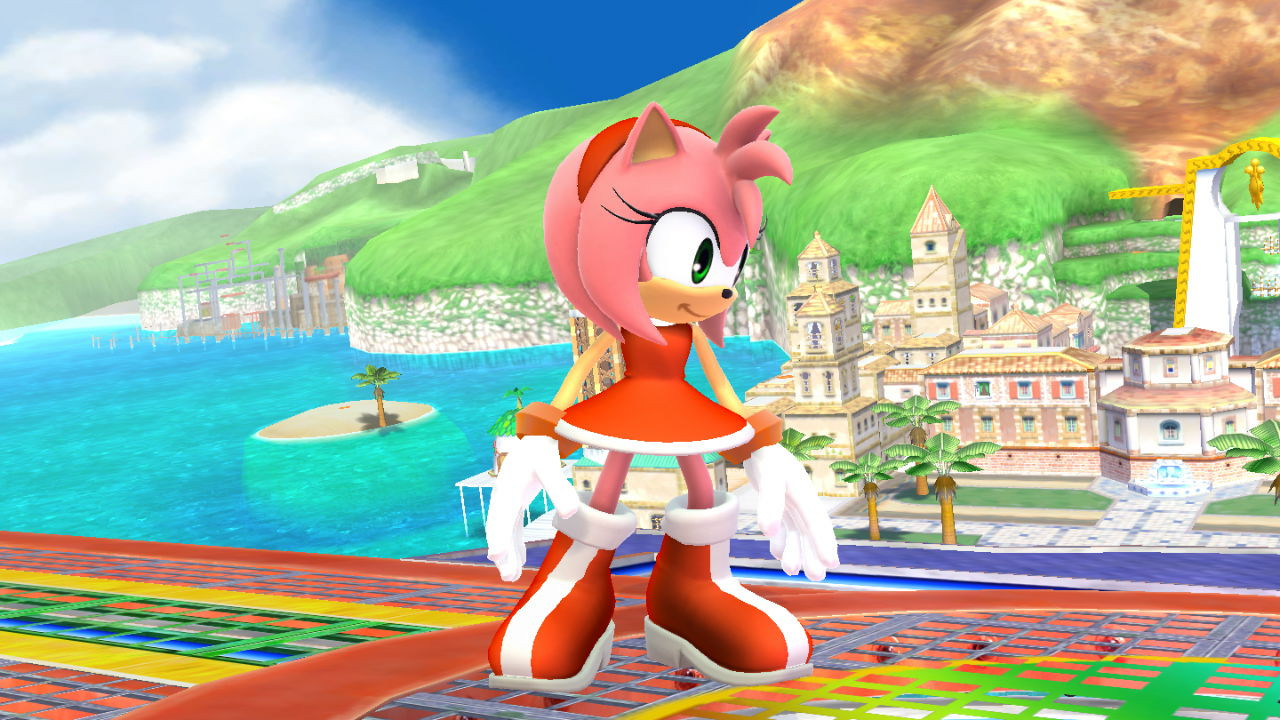 Amy Rose Mod for Super Smash Bros. (Wii U) | SSB4U Mods