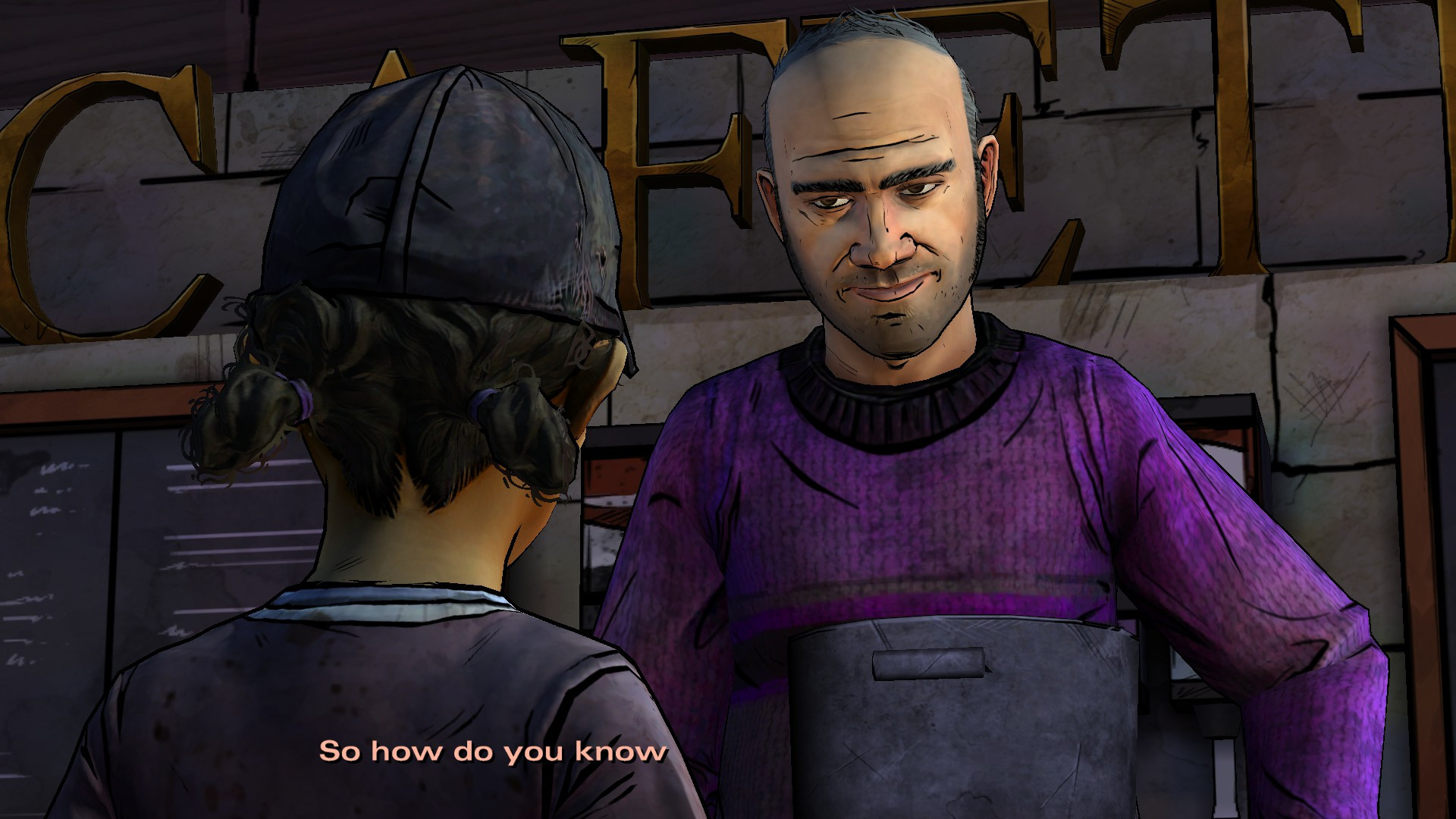 Purple Sweater Walter Mod for The Walking Dead: A Telltale Game Series ...