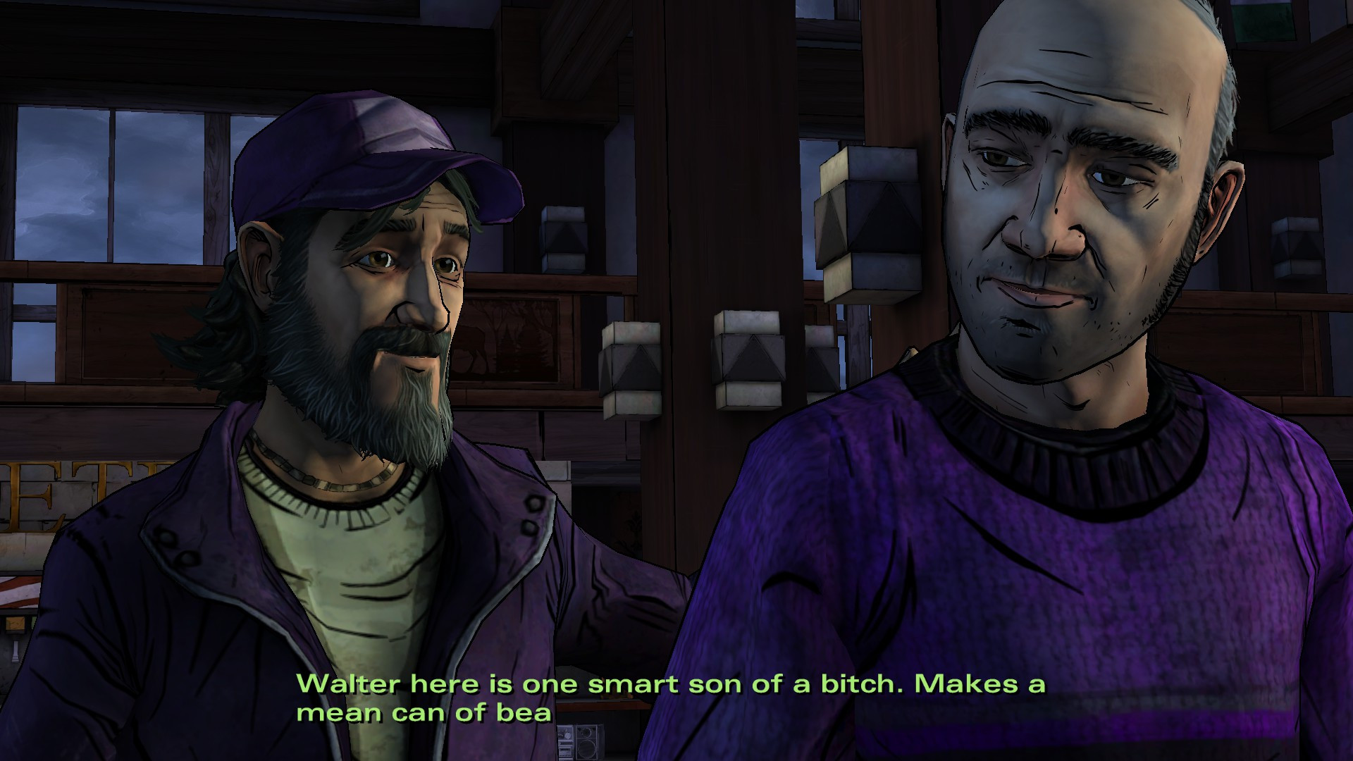 Purple Sweater Walter Mod for The Walking Dead: A Telltale Game Series ...