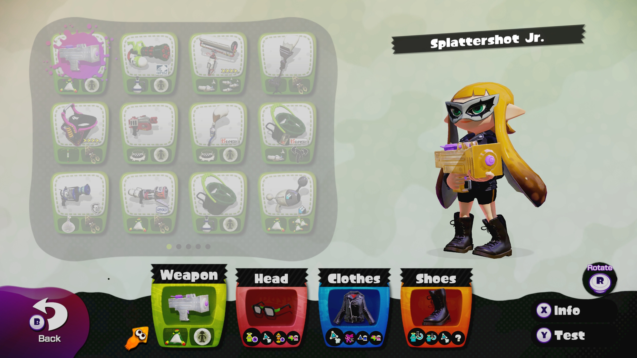 Joker's Mask (Persona 5) [Splatoon] [Mods]