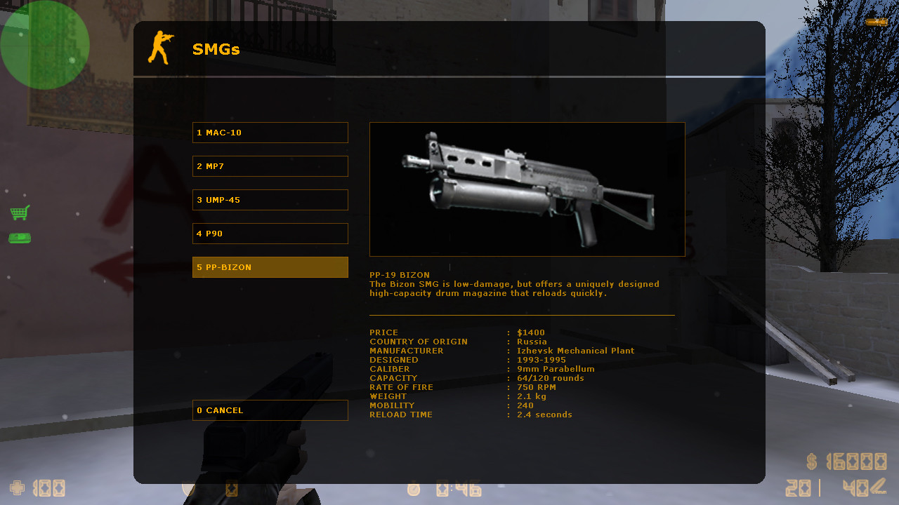 Default Menu for CS:GO Weapon Plugins Mod for Counter-Strike 1.6 | CS1 ...