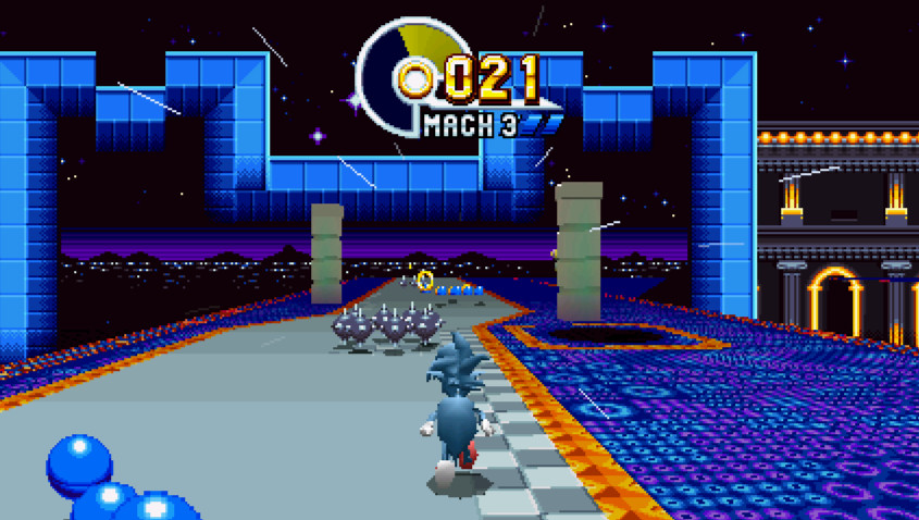 The Simpsons Game - Sonic (Special Stage Mod) Mod for Sonic Mania | SM Mods