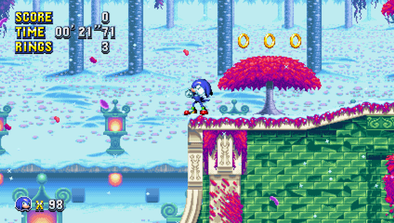 Red Sonic & Blue Knuckles Mod for Sonic Mania | SM Mods