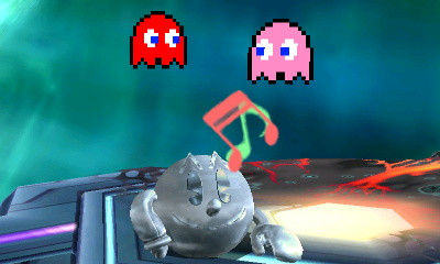 Metal Pac-Man [Super Smash Bros. (3DS)] [Mods]