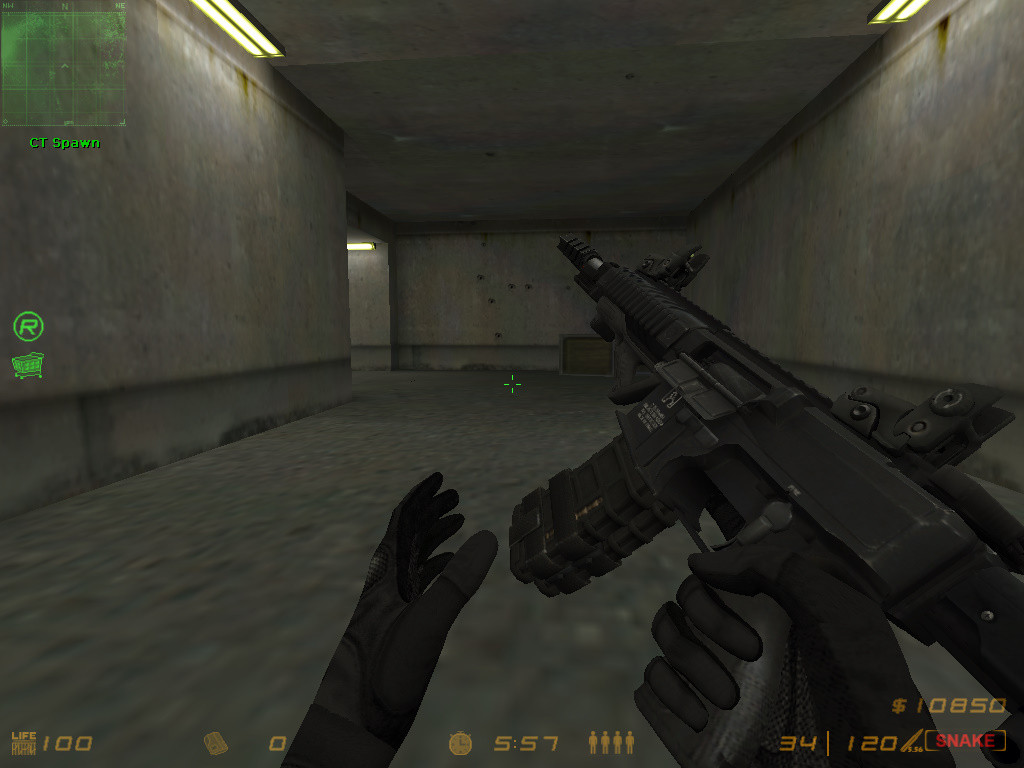 DBR AR-15 Gilboa Snake Custom - King Cobra Mod for Counter-Strike 1.6 ...