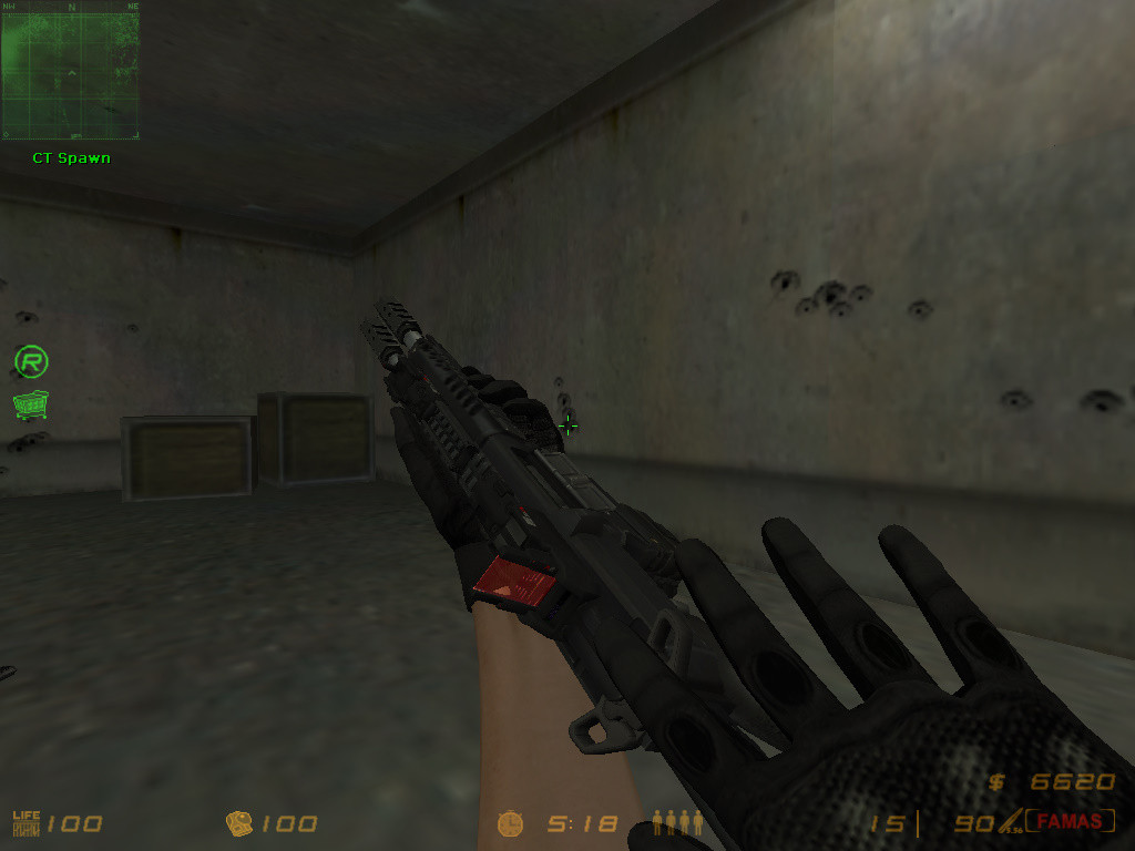 DBR AR-15 Gilboa Snake Custom - King Cobra Mod for Counter-Strike 1.6 ...