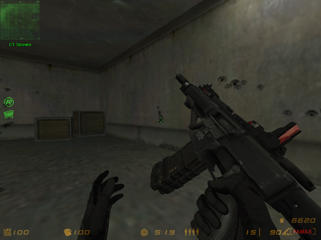 DBR AR-15 Gilboa Snake Custom - King Cobra Mod for Counter-Strike 1.6 ...