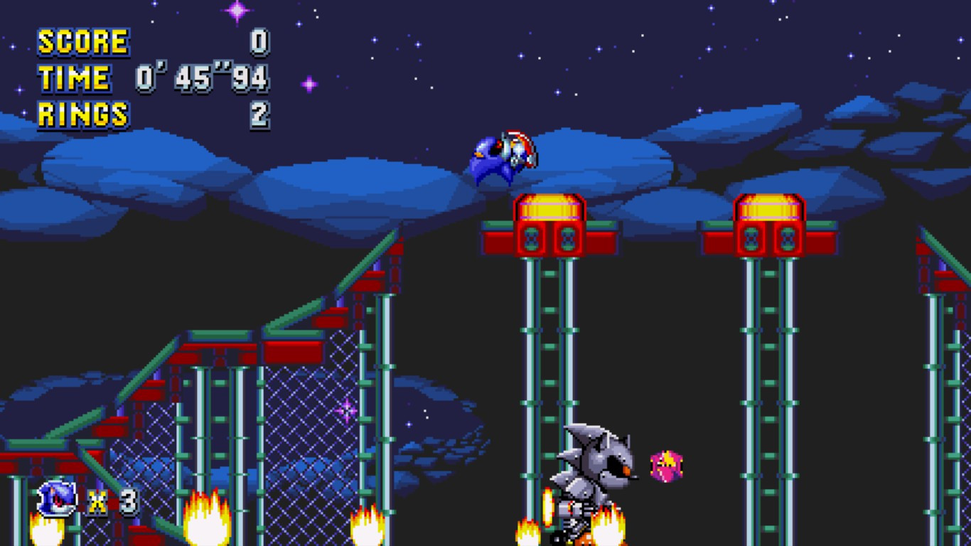Silver Sonic Rider Mod for Sonic Mania | SM Mods