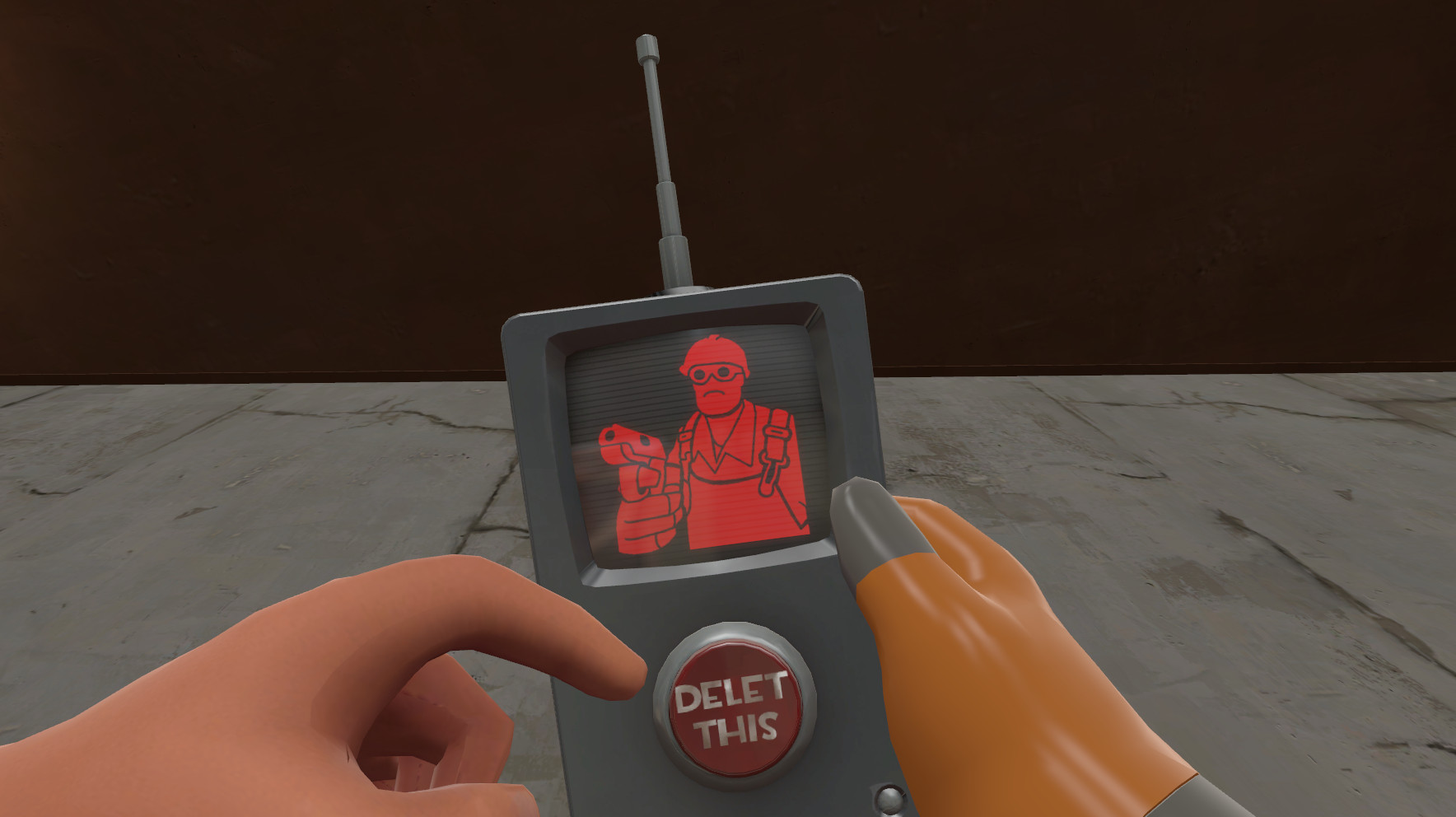 Delet This - Demolish PDA Re-texture & Menu Text Mod for Team Fortress ...