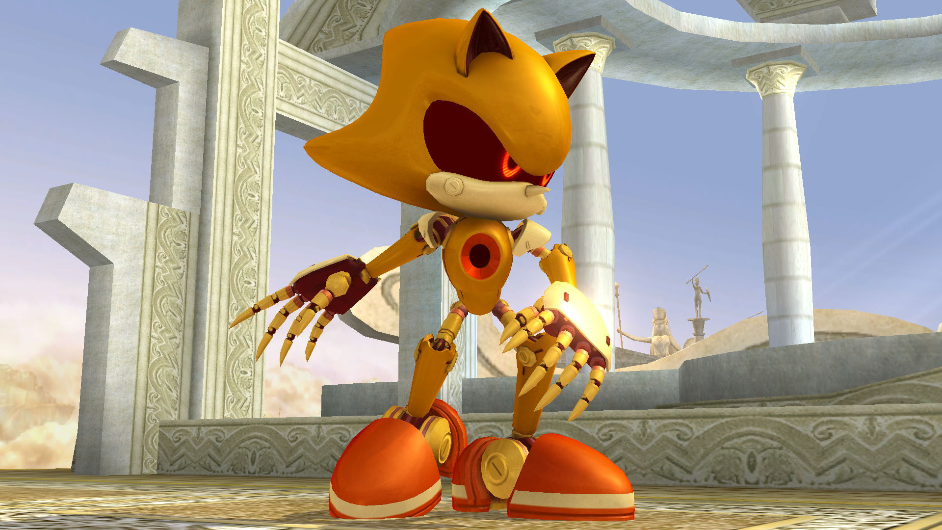 Metal Sonic (JoeTE Version) Mod for Super Smash Bros. (Wii U) | SSB4U Mods