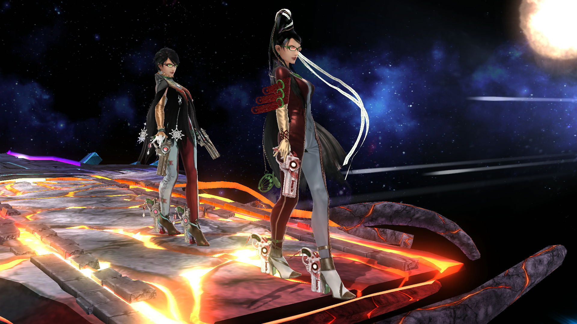 Festive Cat Walk Bayonetta Mod for Super Smash Bros. (Wii U) | SSB4U Mods