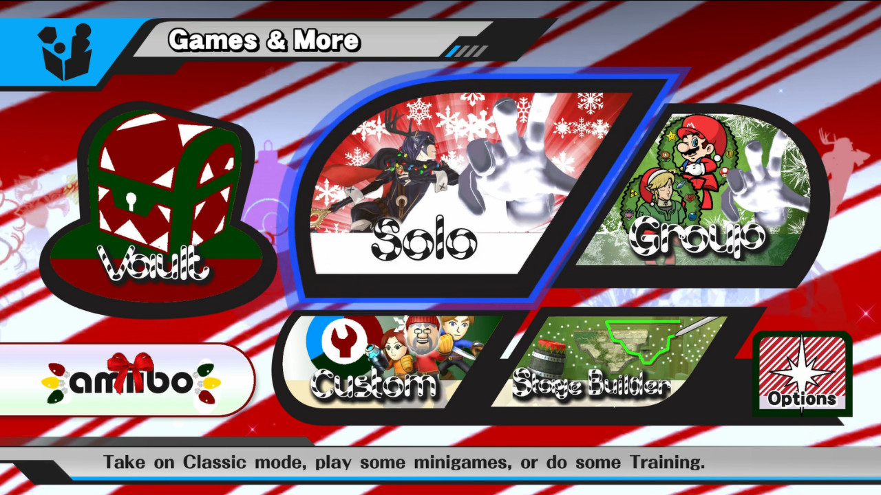 Merry Smash Bros Christmas GUI Overhaul Mod for Super Smash Bros. (Wii ...