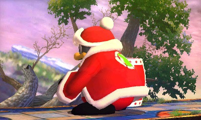 Santa Dedede Mod for Super Smash Bros. (3DS) | SSB3DS Mods