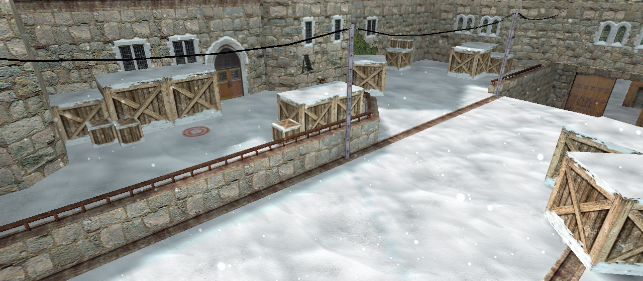 de_cbble_winter Mod for Counter-Strike 1.6 | CS1.6 Mods