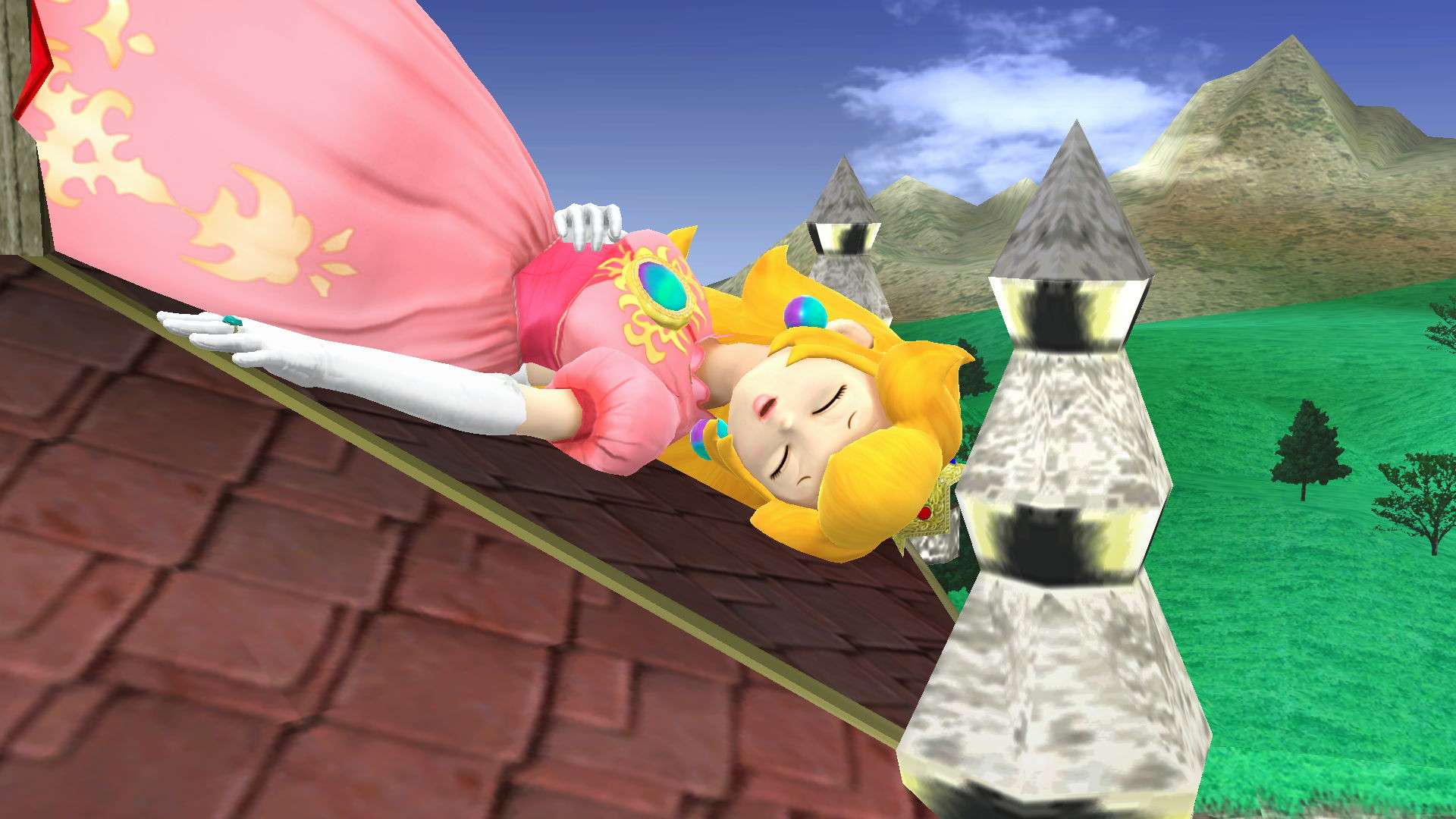 Melee Peach Mod for Super Smash Bros. (Wii U) | SSB4U Mods