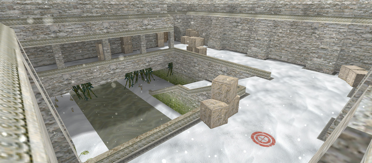 de_aztec_winter Mod for Counter-Strike 1.6 | CS1.6 Mods