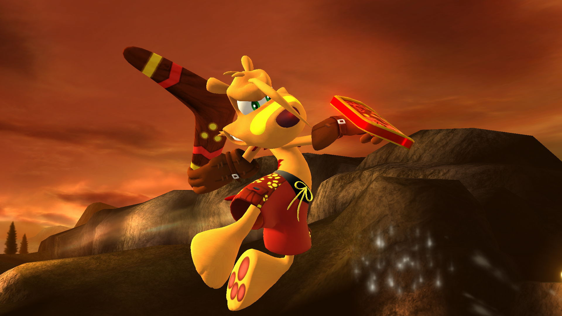 TY the Tasmanian Tiger [Super Smash Bros. (Wii U)] [Mods]