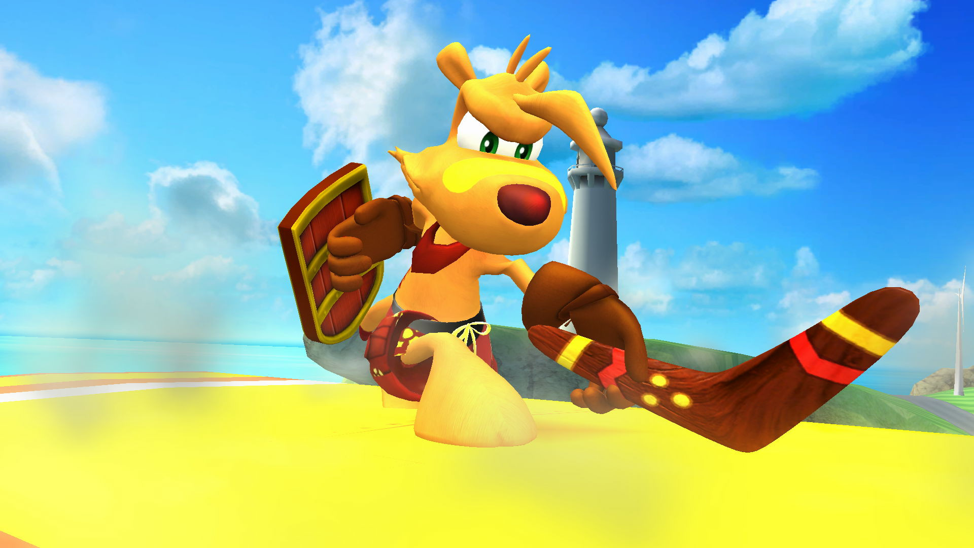 TY the Tasmanian Tiger Mod for Super Smash Bros. (Wii U) | SSB4U Mods