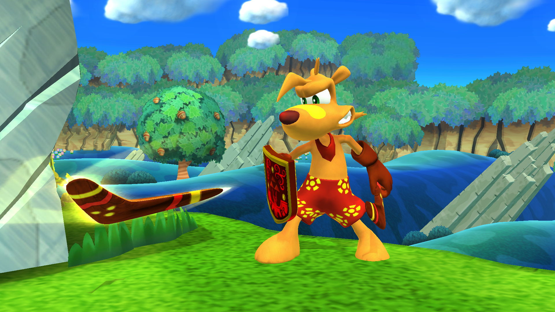 TY the Tasmanian Tiger Mod for Super Smash Bros. (Wii U) | SSB4U Mods