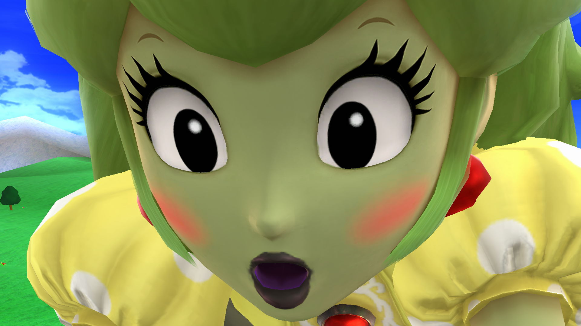 Mimi Possessed Peach Mod for Super Smash Bros. (Wii U) | SSB4U Mods