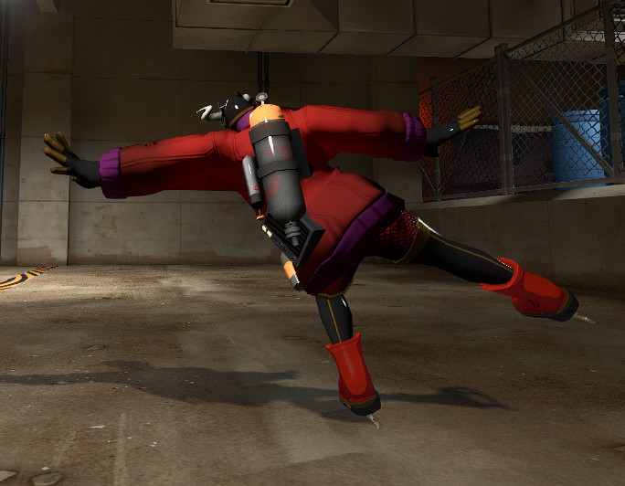 Fem Pyro Skating Scorcher Refit Mod for Team Fortress 2 | TF2 Mods