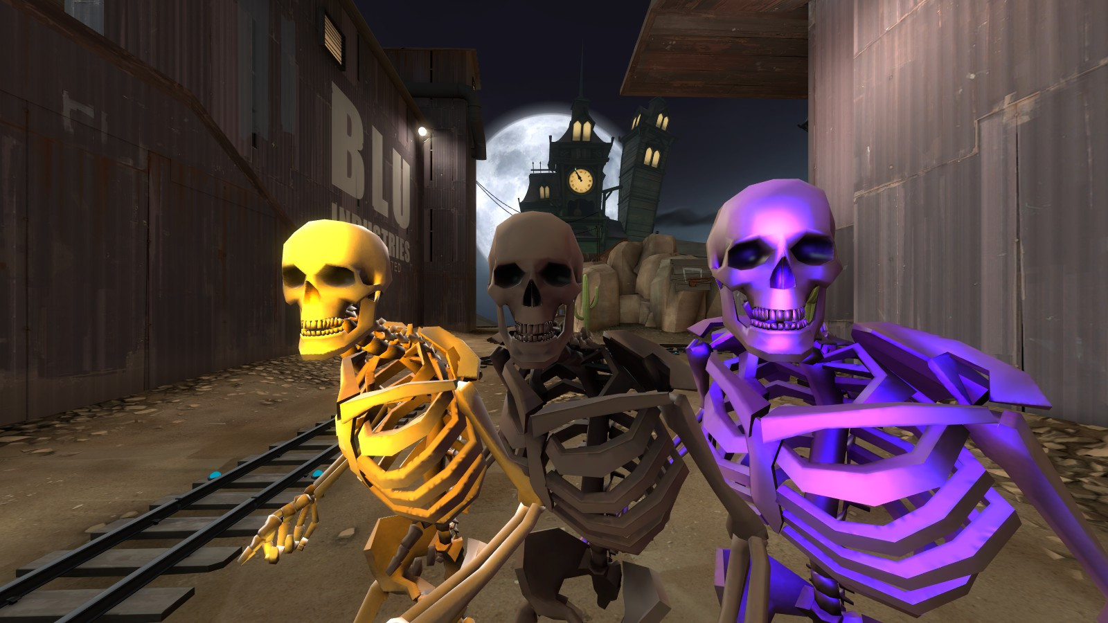 Unused Skeleton Skins Mod for Team Fortress 2 | TF2 Mods