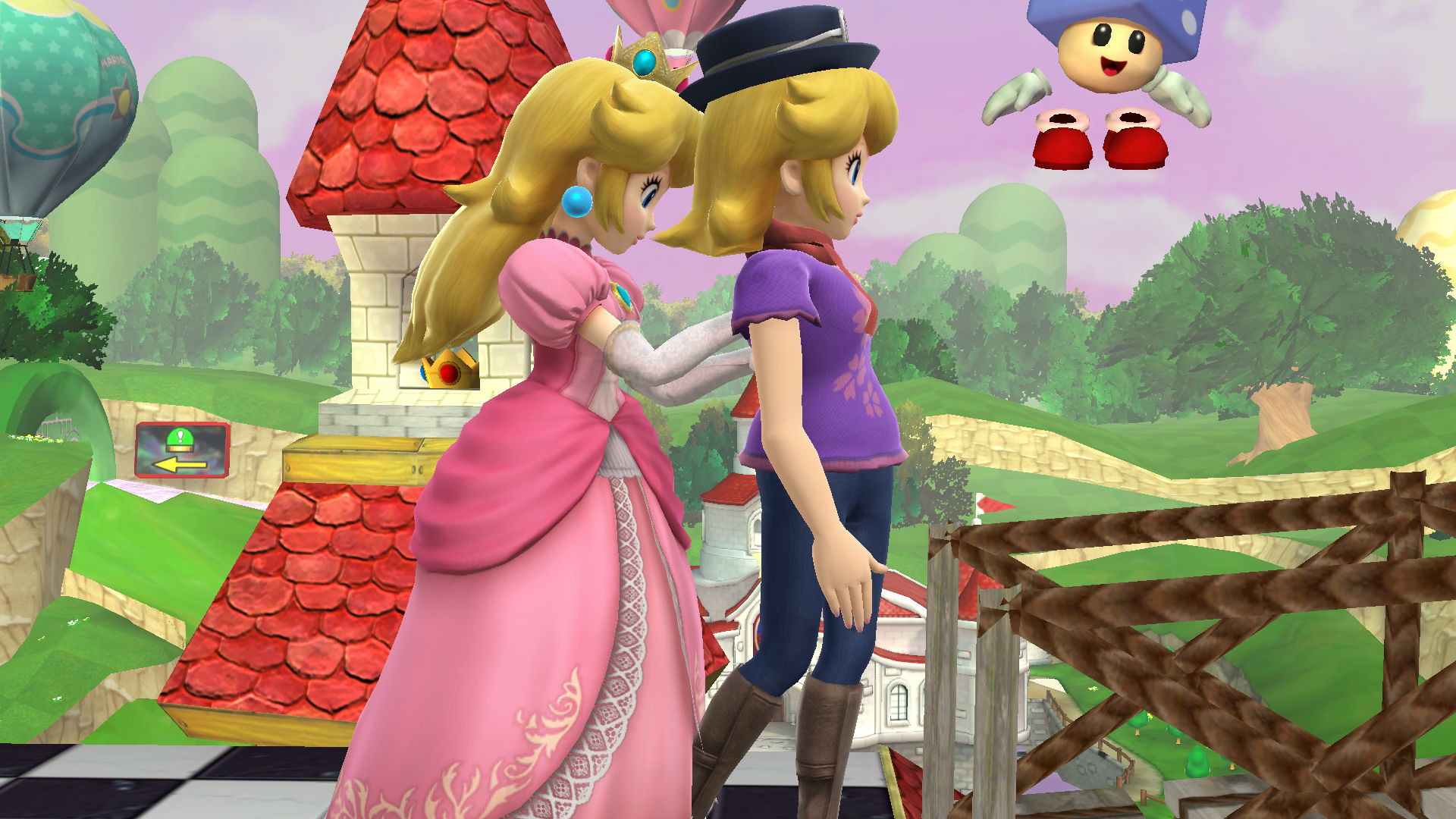 Pokémon Trainer Peach [Super Smash Bros. (Wii U)] [Mods]