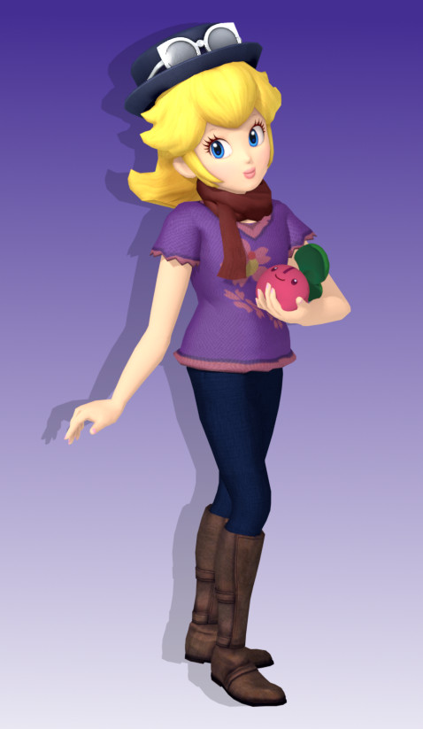 Pokémon Trainer Peach [Super Smash Bros. (Wii U)] [Mods]