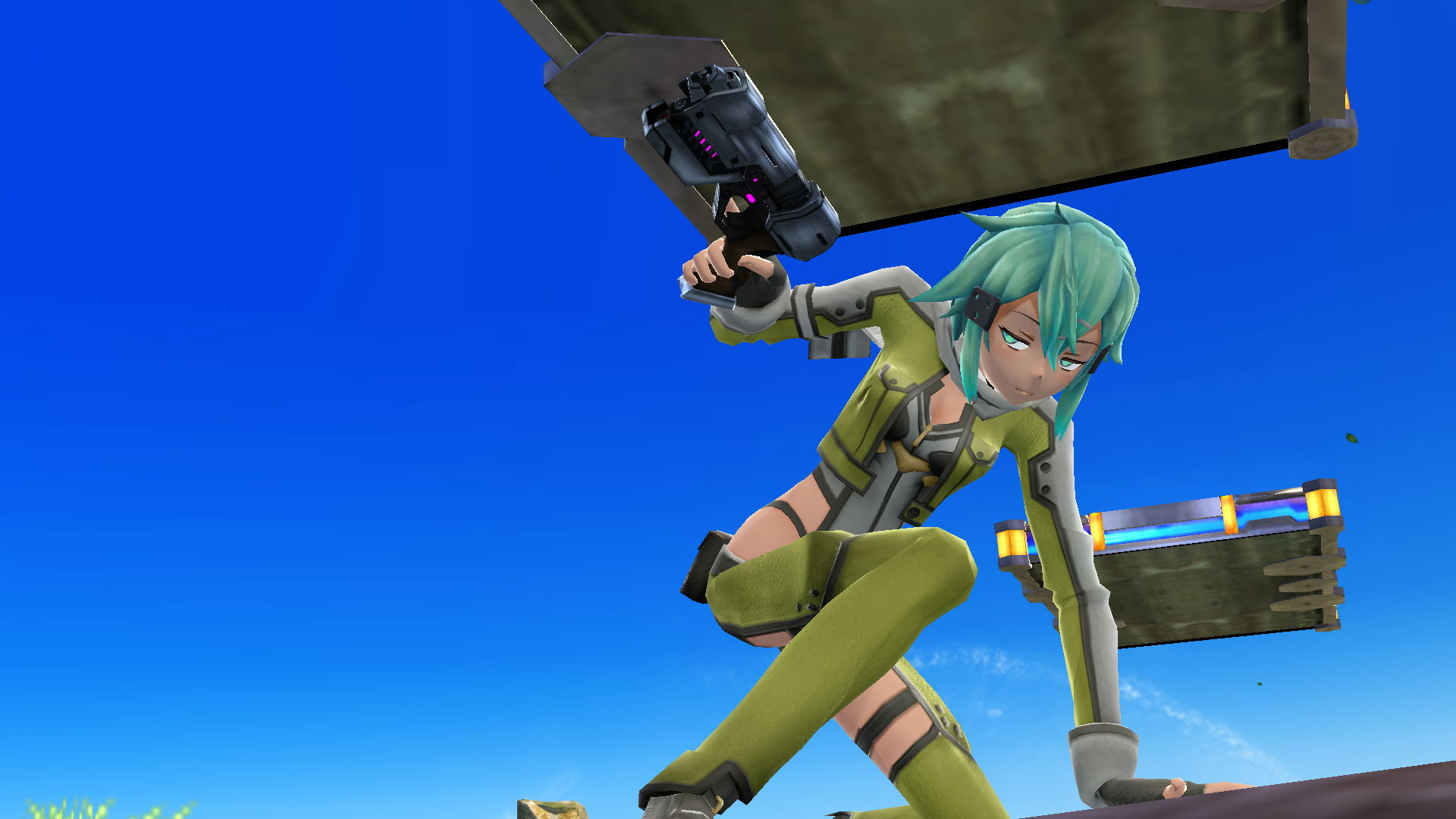Sinon (Gun Gale Online Skin) Mod for Super Smash Bros. (Wii U) | SSB4U Mods