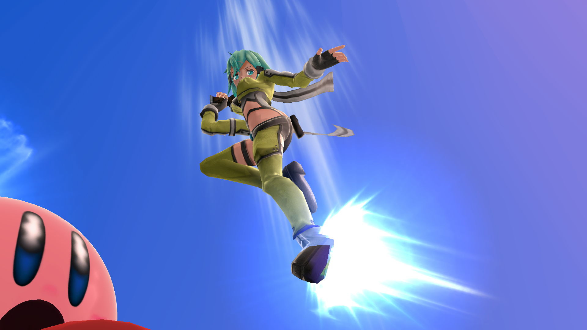 Sinon (Gun Gale Online Skin) Mod for Super Smash Bros. (Wii U) | SSB4U Mods