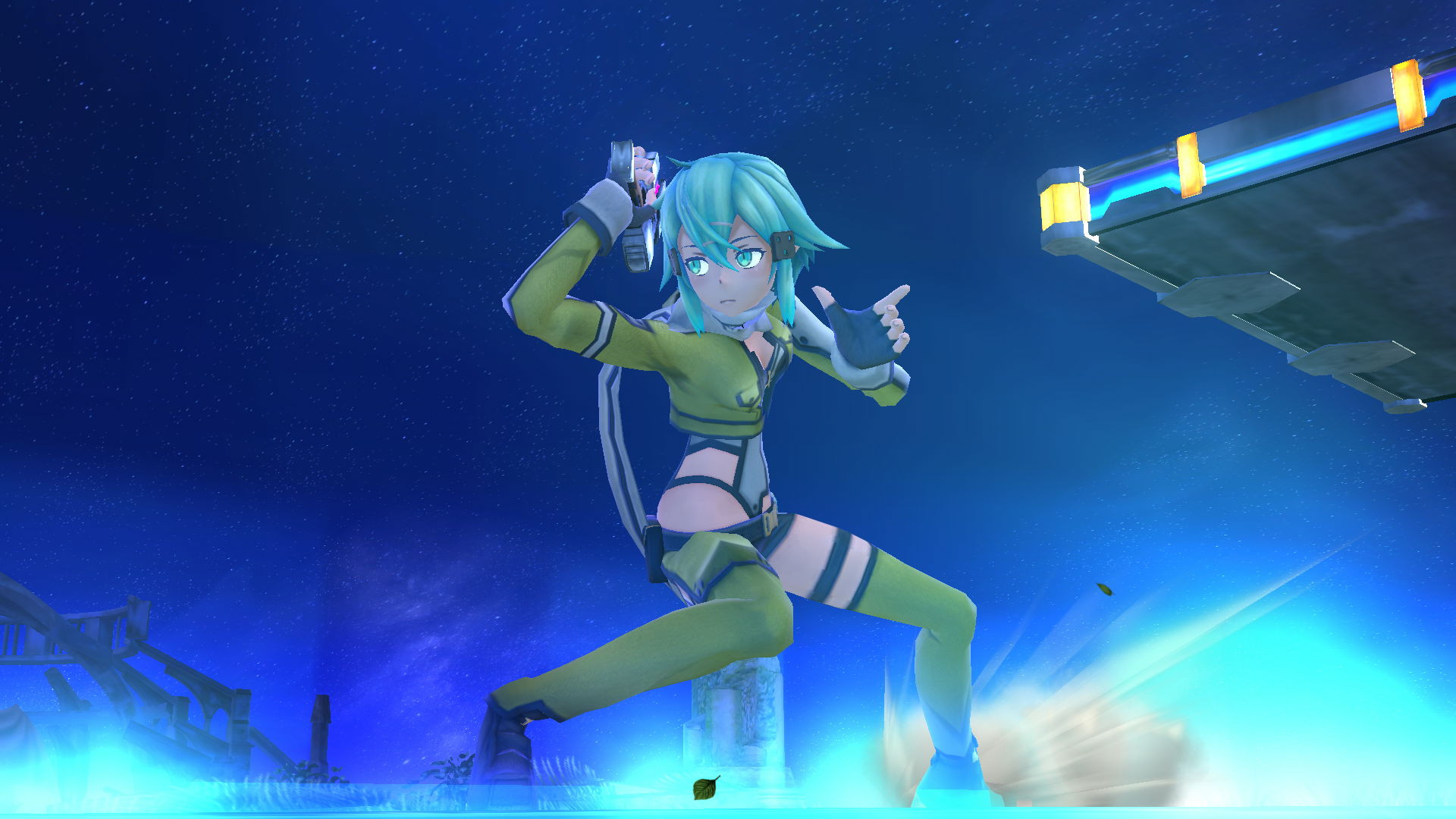 Sinon (Gun Gale Online Skin) Mod for Super Smash Bros. (Wii U) | SSB4U Mods