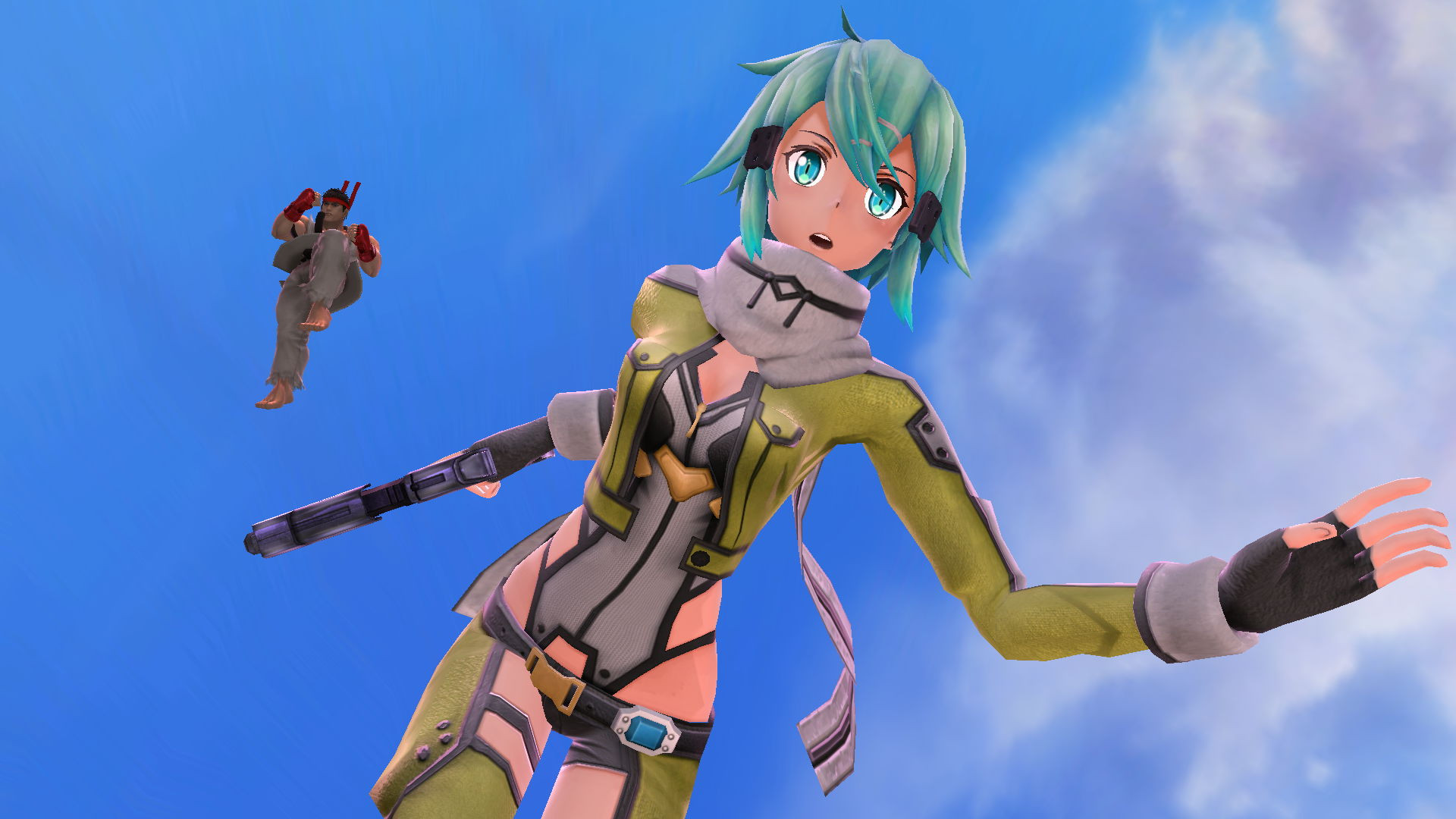 Sinon (Gun Gale Online Skin) Mod for Super Smash Bros. (Wii U) | SSB4U Mods
