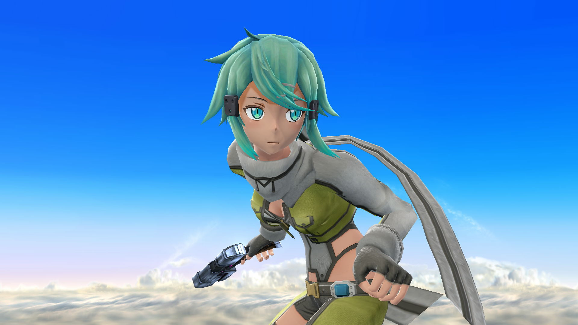 Sinon (Gun Gale Online Skin) Mod for Super Smash Bros. (Wii U) | SSB4U Mods
