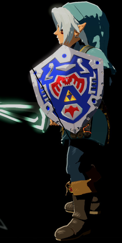Hero's Shield Mod for The Legend of Zelda: Breath of the Wild (WiiU ...