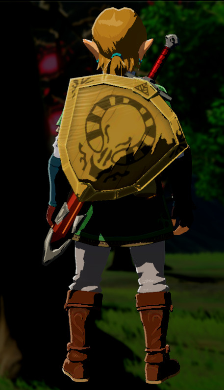 Ordon Shield Mod for The Legend of Zelda: Breath of the Wild (WiiU ...