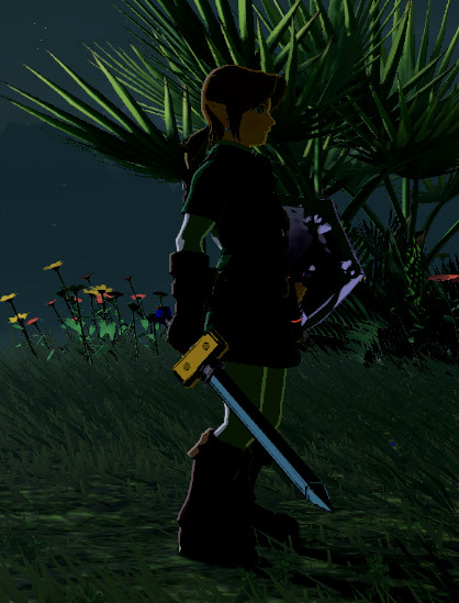 Kokiri Sword Majora's Mask Edition Mod for The Legend of Zelda: Breath ...
