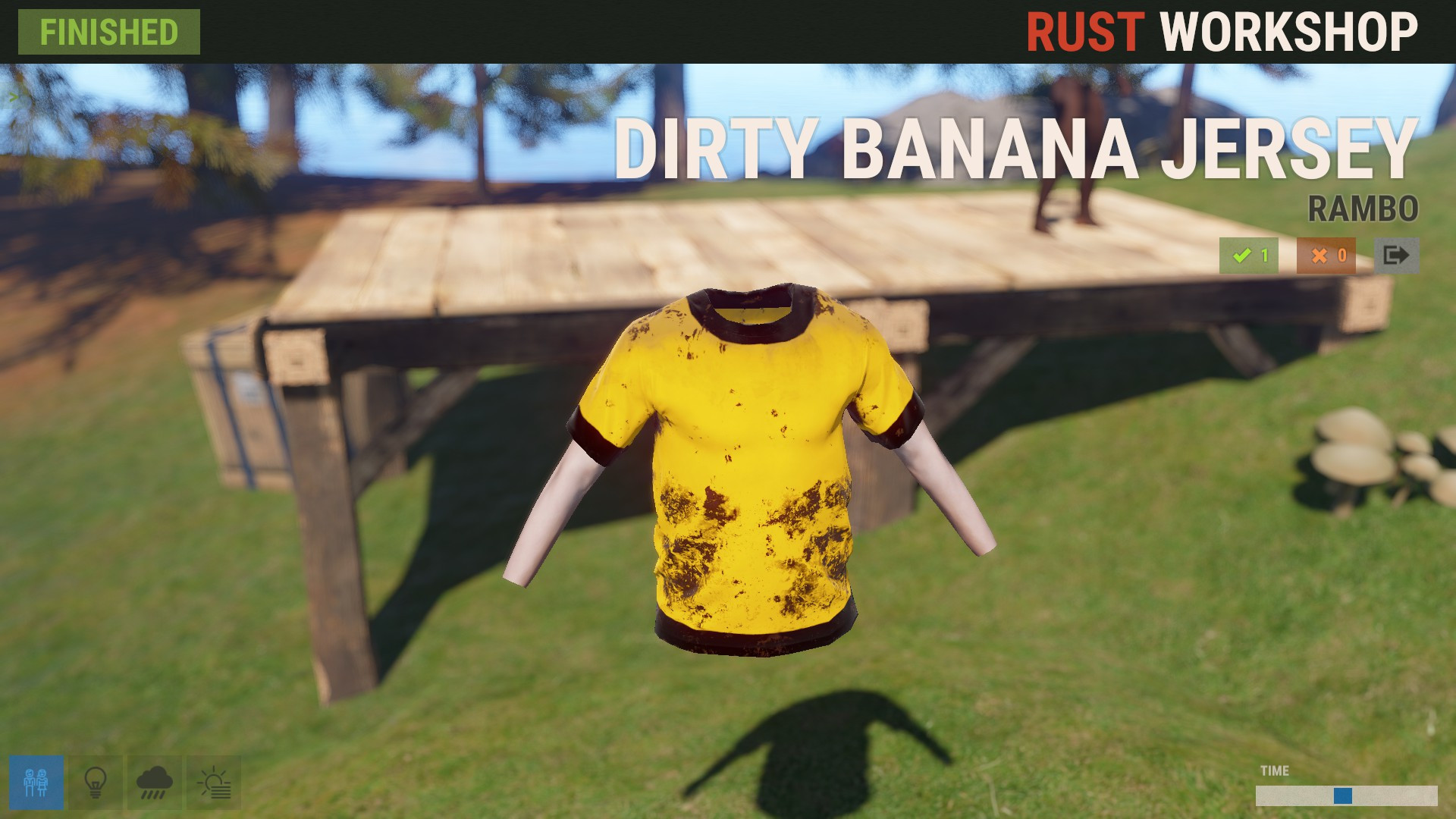 dirty banana uniform [Rust] [Mods]