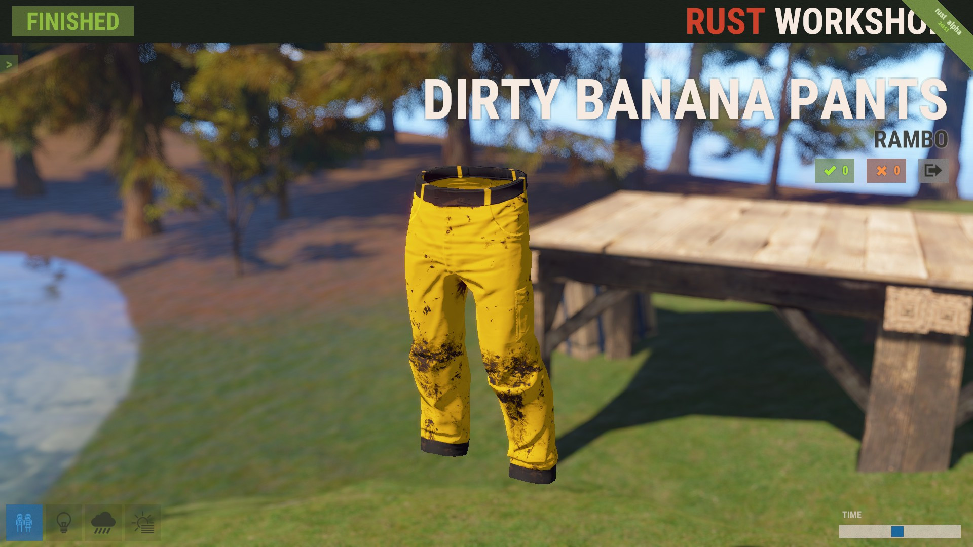 dirty banana uniform Mod for Rust | Rust Mods
