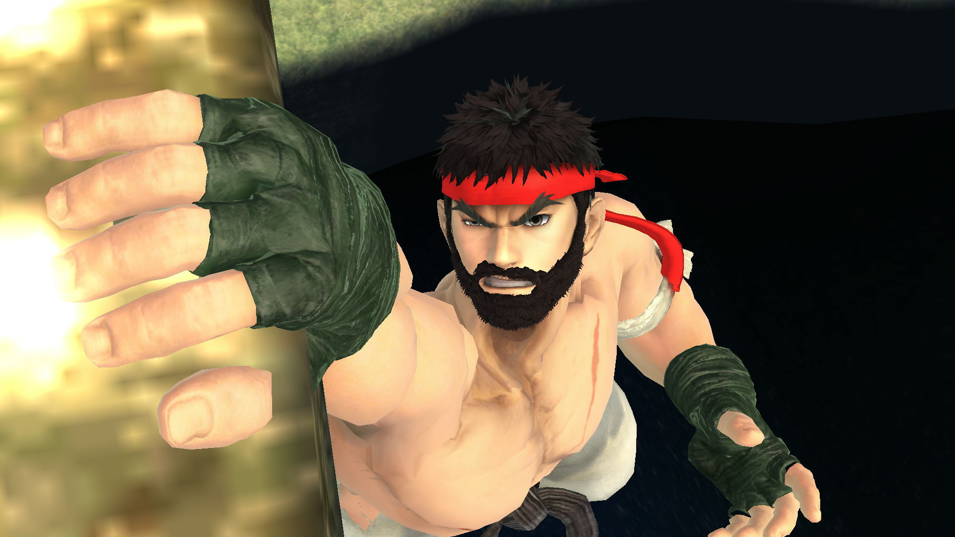 Bearded Ryu [Super Smash Bros. (Wii U)] [Mods]