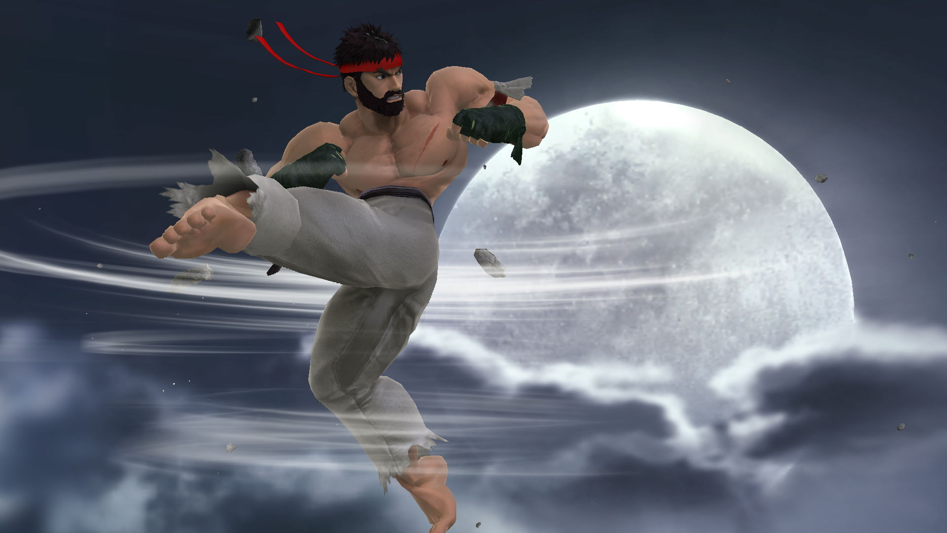 Bearded Ryu [Super Smash Bros. (Wii U)] [Mods]