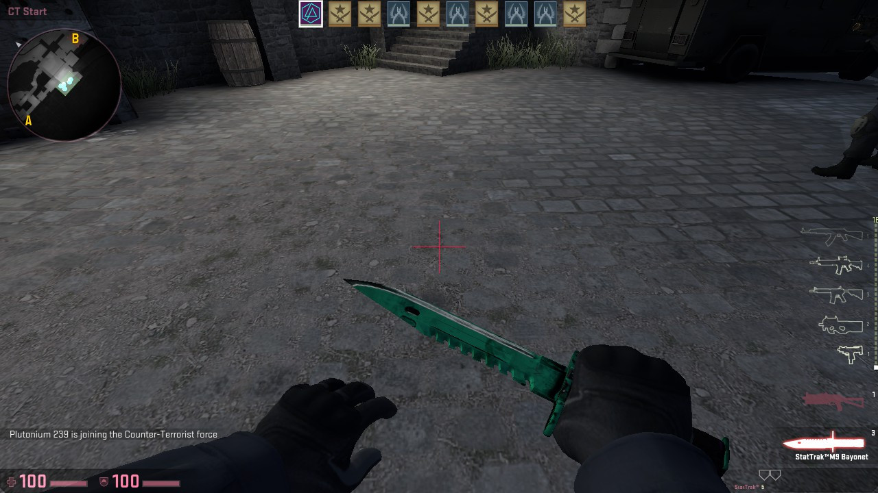 M9 Bayonet | Emerald Mod for Counter-Strike: Global Offensive | CS:GO Mods