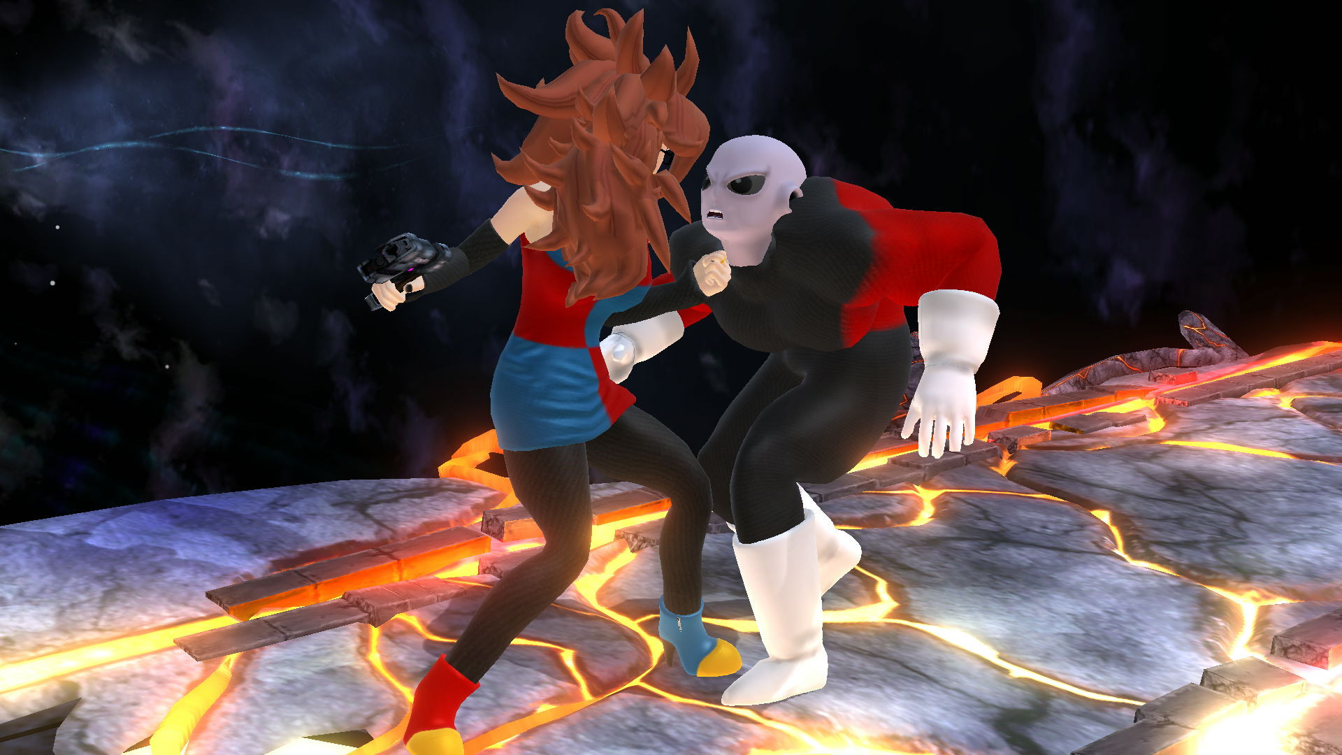 Majin Android 21 (Dragon Ball FighterZ) *Update* Mod for Super Smash ...