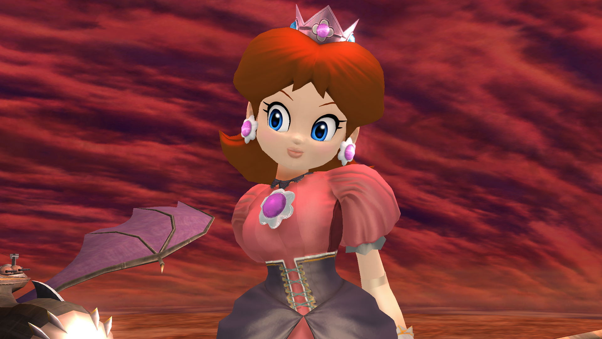 New Daisy + Alt costumes Mod for Super Smash Bros. (Wii U) | SSB4U Mods