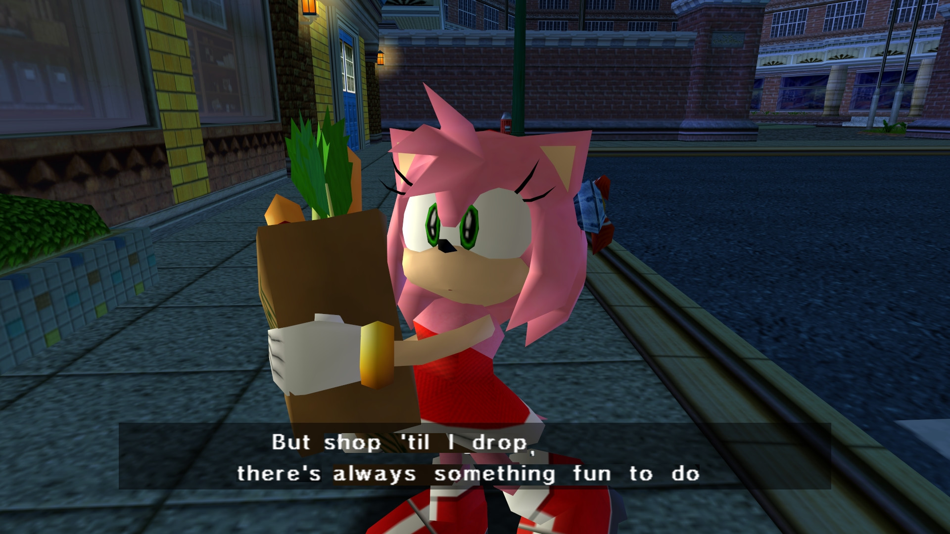 Amy Strapless Dress SA1 [Sonic Adventure DX] [Mods]