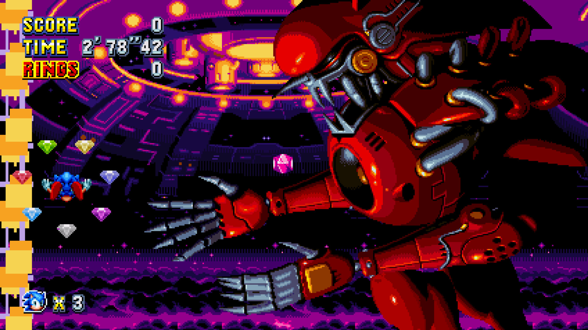 Knuckles' Chaotix Final Boss Arena (V3) Mod for Sonic Mania | SM Mods