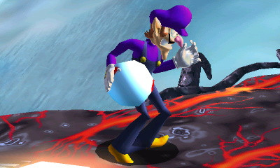 Waluigi Mod for Super Smash Bros. (3DS) | SSB3DS Mods